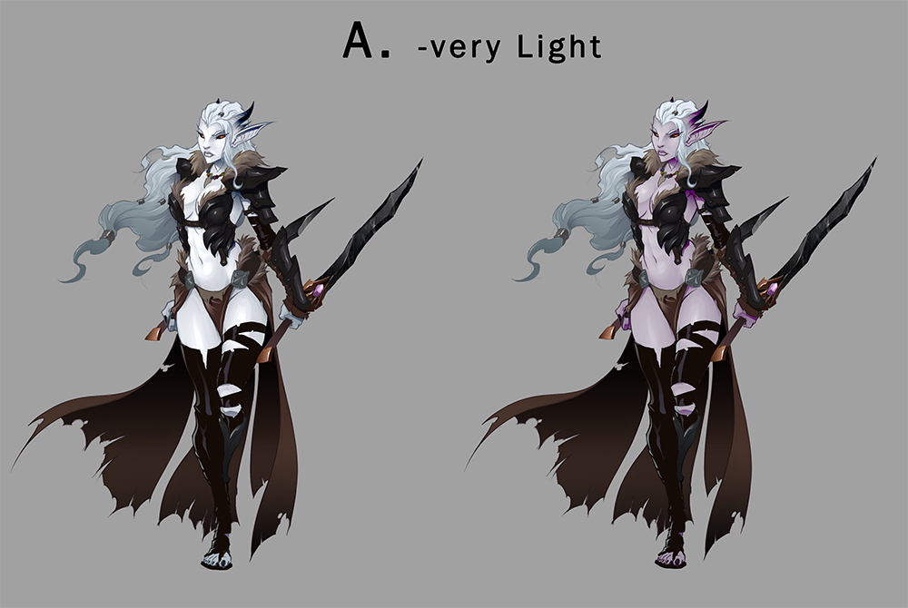 Which Skin Tone Do You Find Most Appealing For The Dark Elves Images