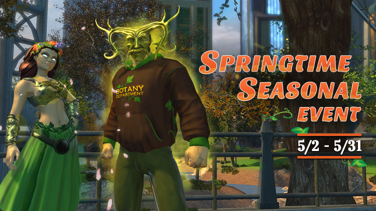 Spring Is In The Air - The Springtime Seasonal Event Returns! | DC ...